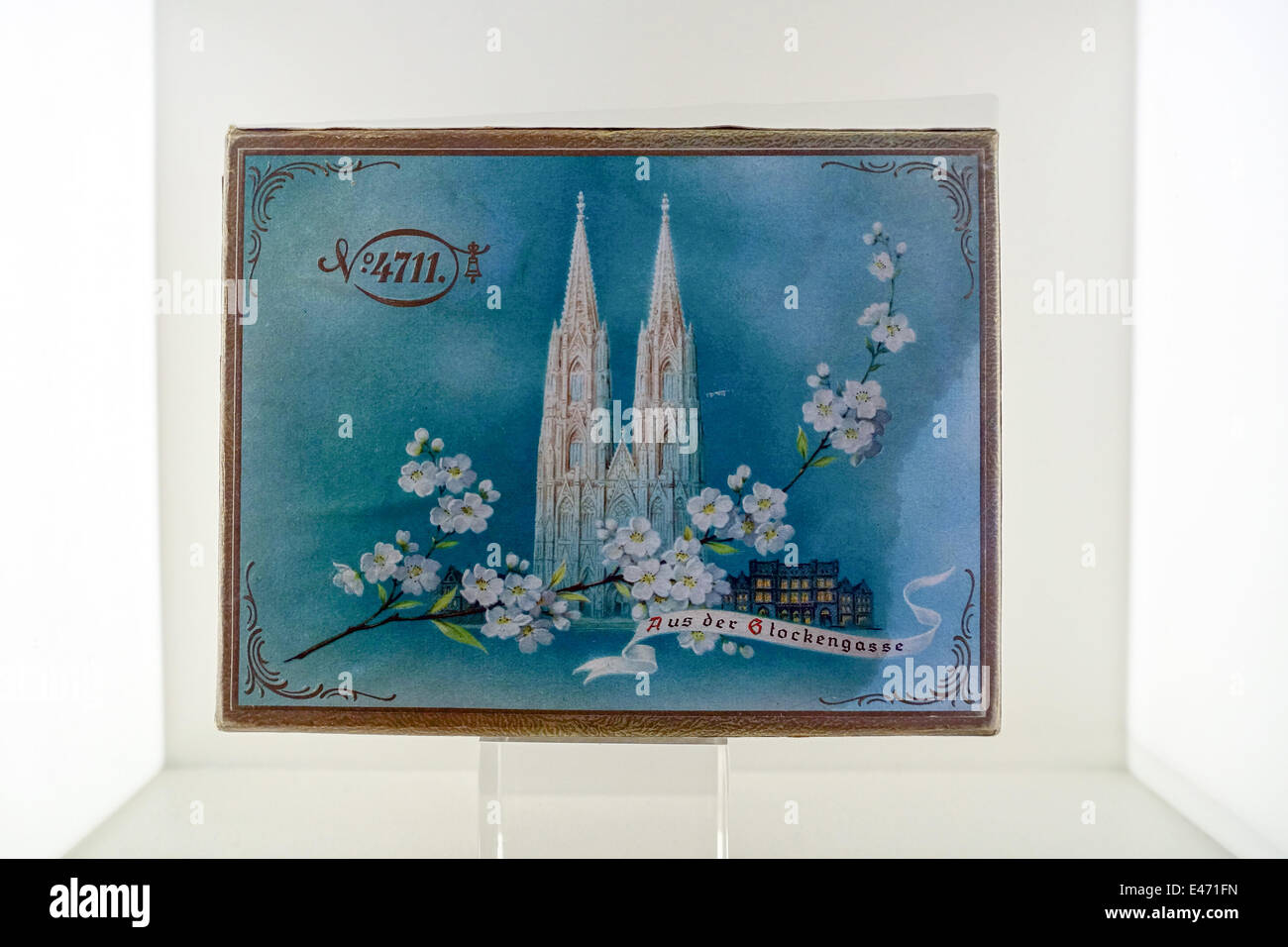 Germany: Historical "No. 4711 Eau de Cologne" box. Photo from 23 ...