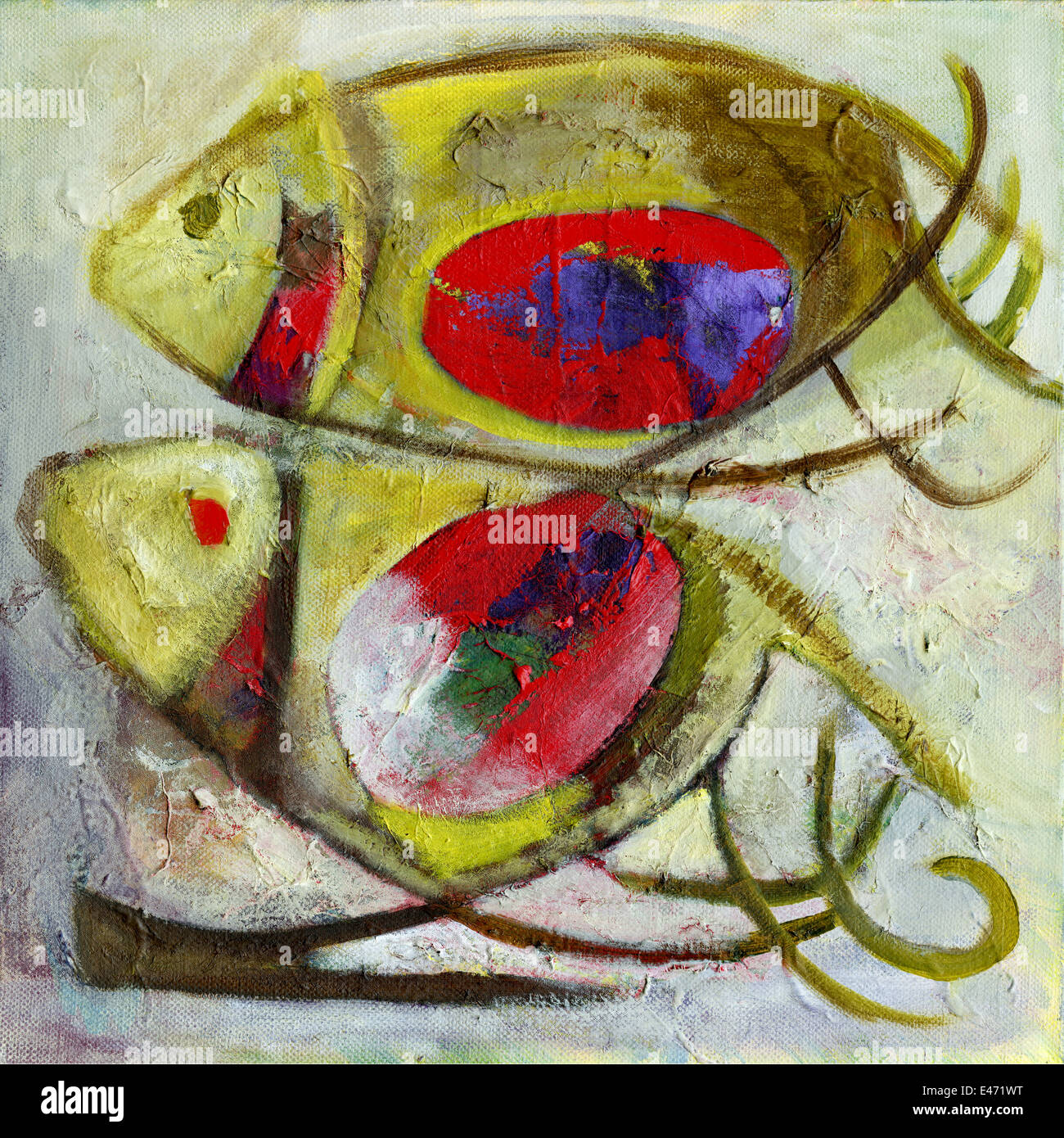 Fish painting hi-res stock photography and images - Alamy