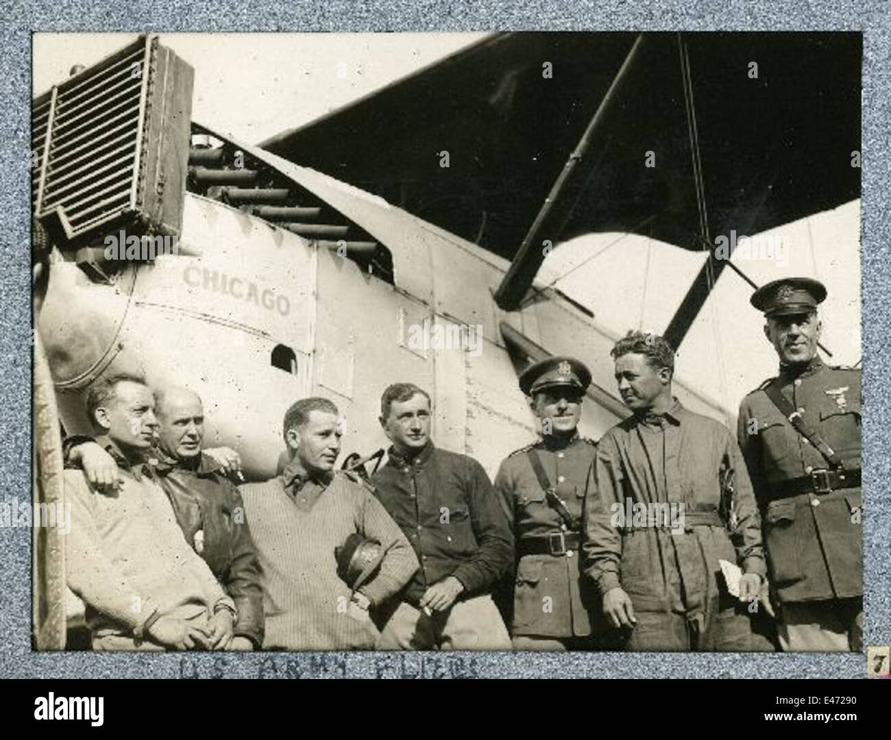 A photograph of the Douglas World Cruiser AL73-A-130, part of a ...