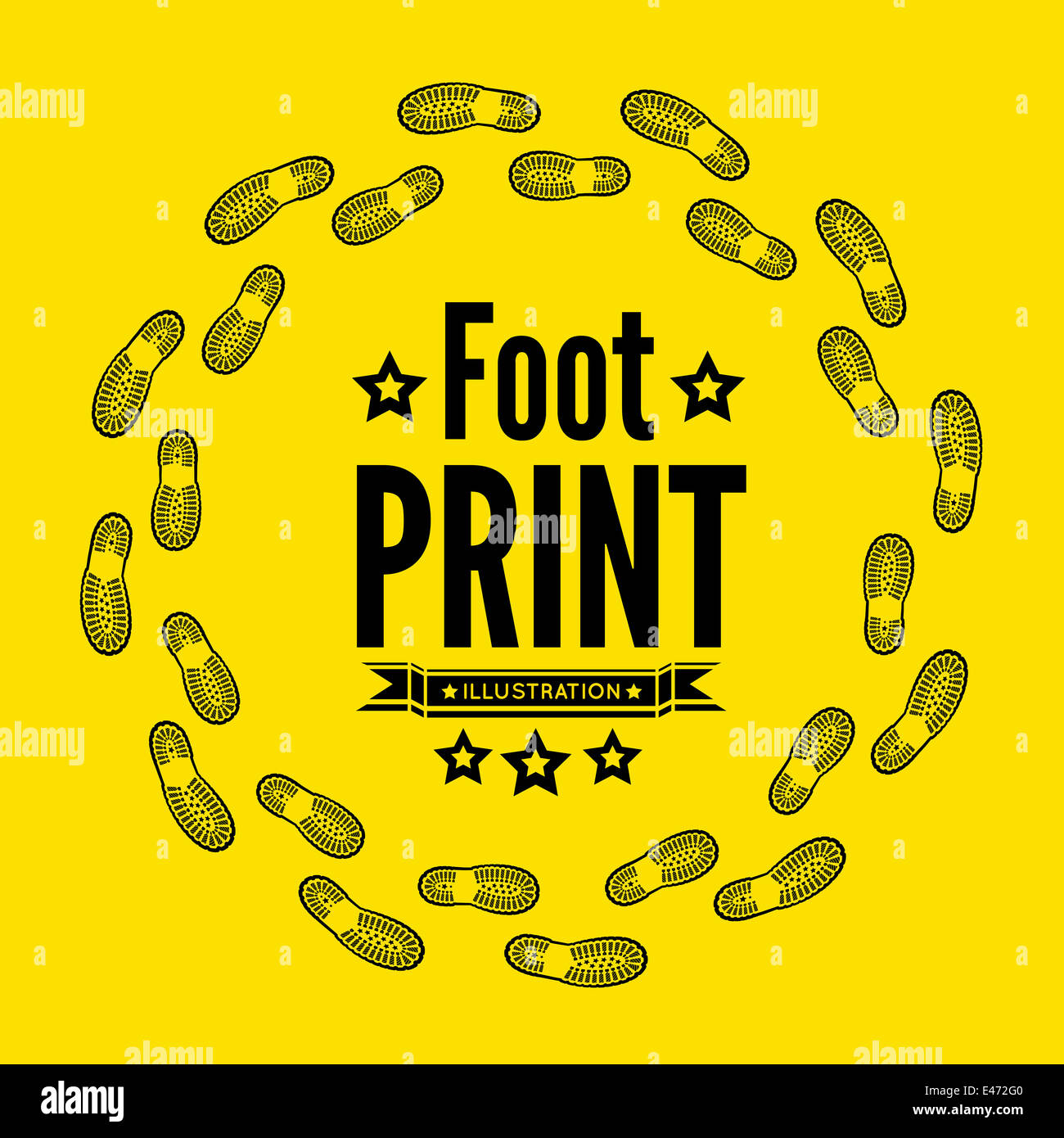Running shoe footprints hi-res stock photography and images - Alamy