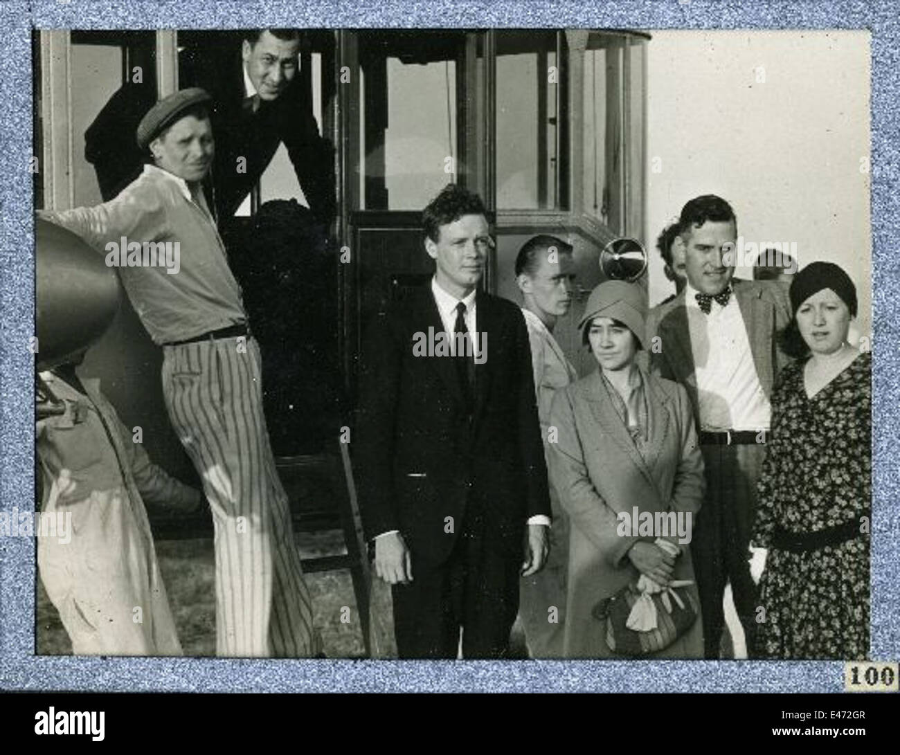 This image showcases Anne Lindbergh, the aviator and wife of Charles A ...