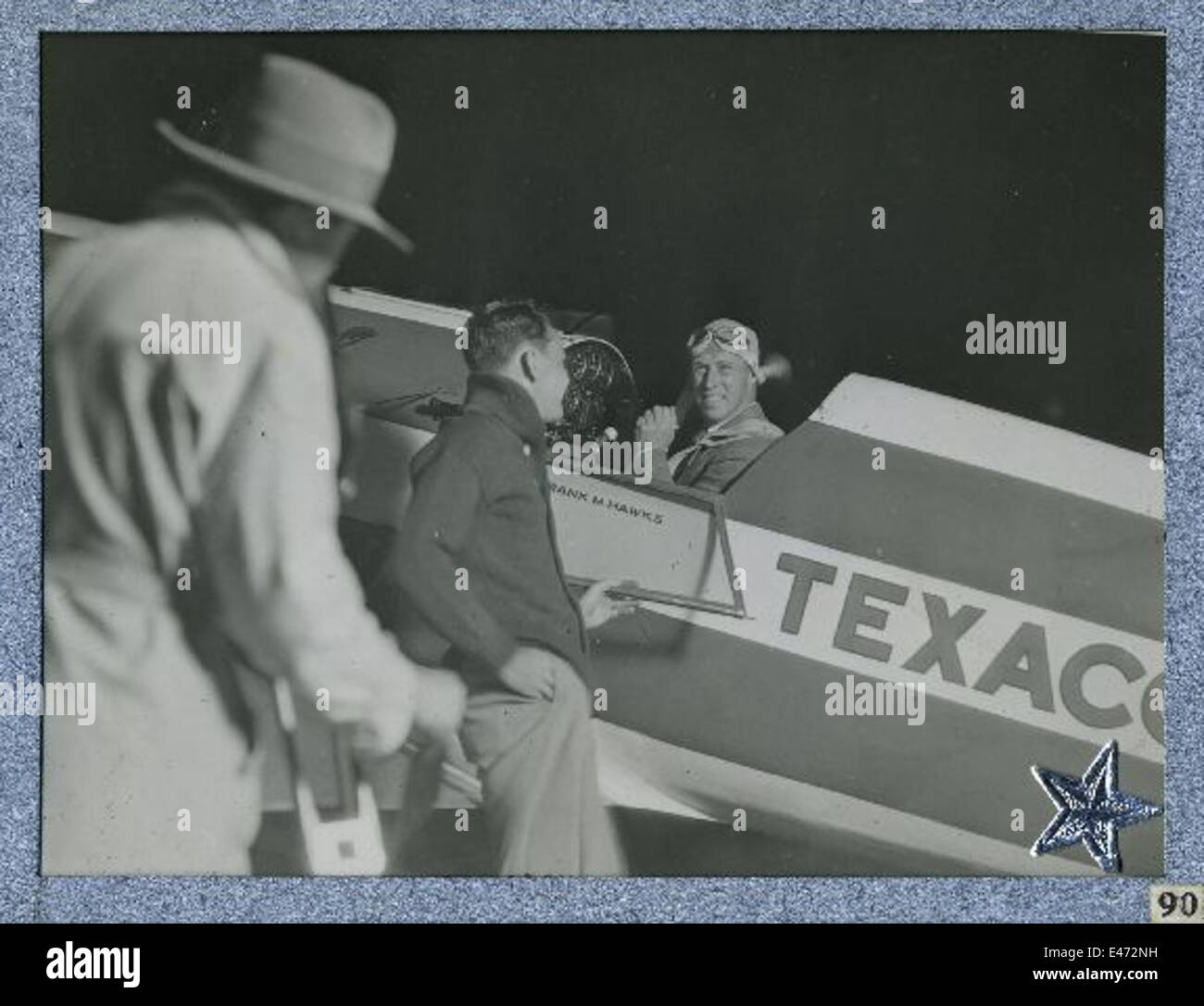 This image features Frank Hawks’ famous air racing aircraft, the Travel ...