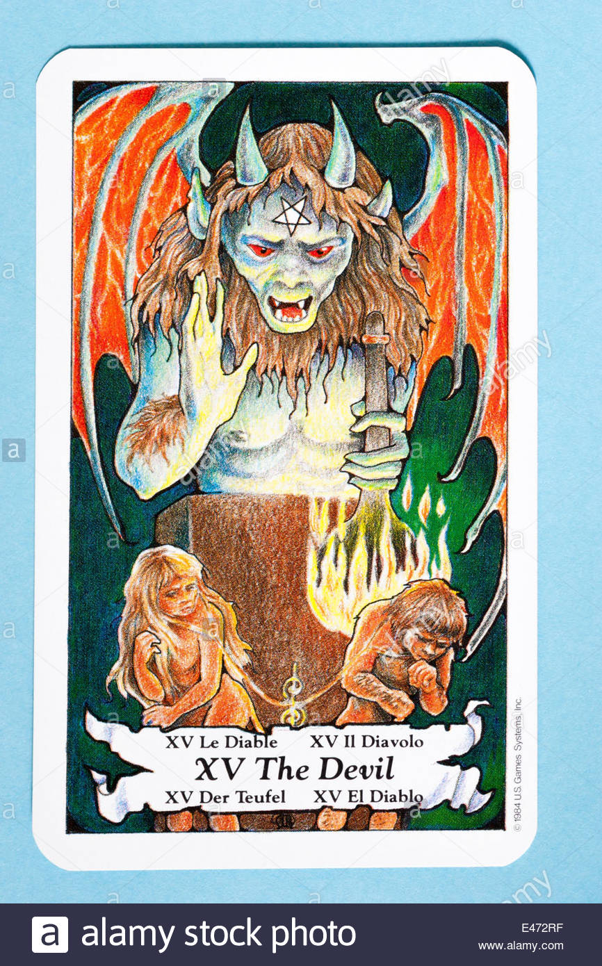 Tarot Card Devil High Resolution Stock Photography and Images - Alamy