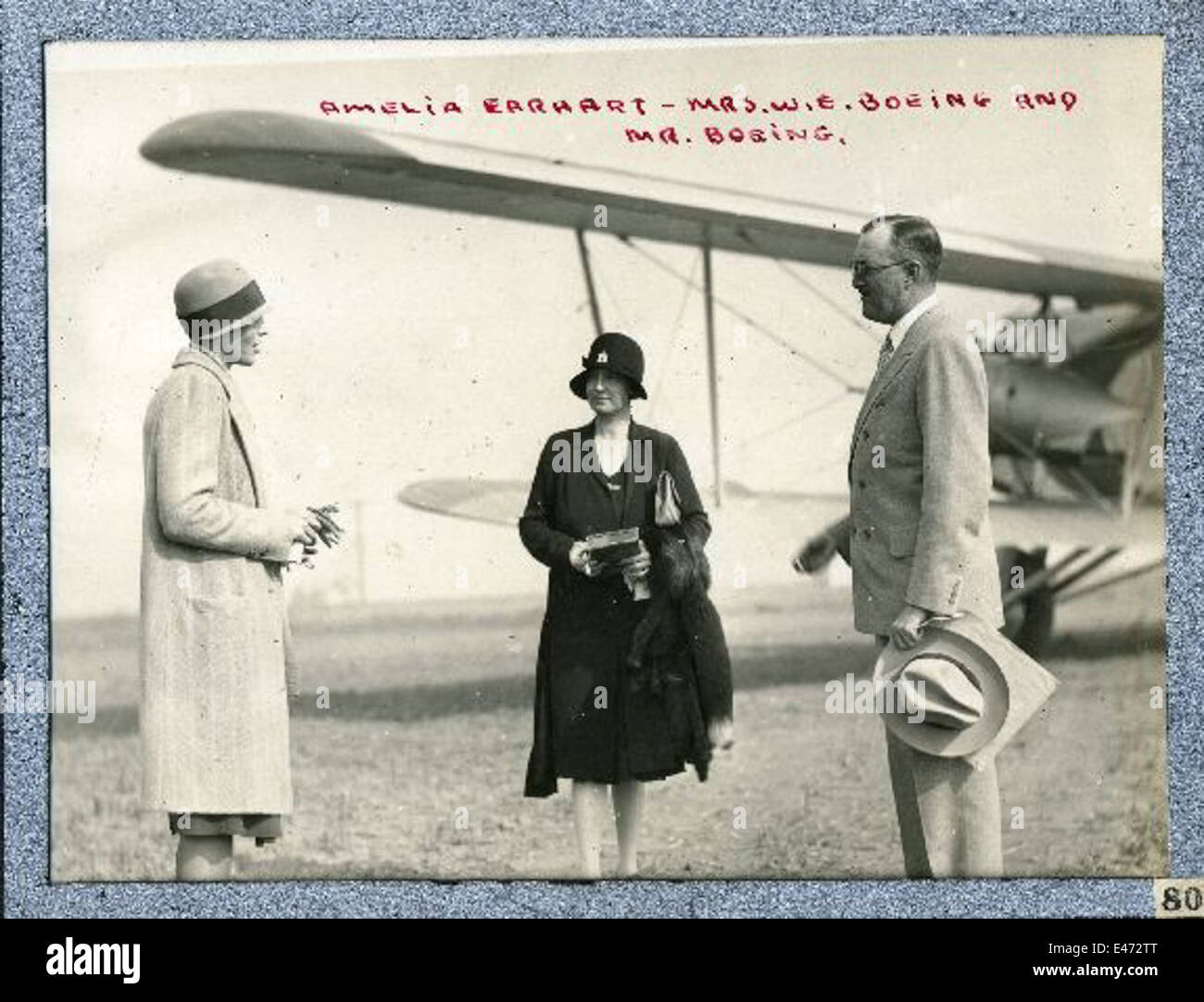 This image features the aircraft associated with Amelia Earhart, the ...