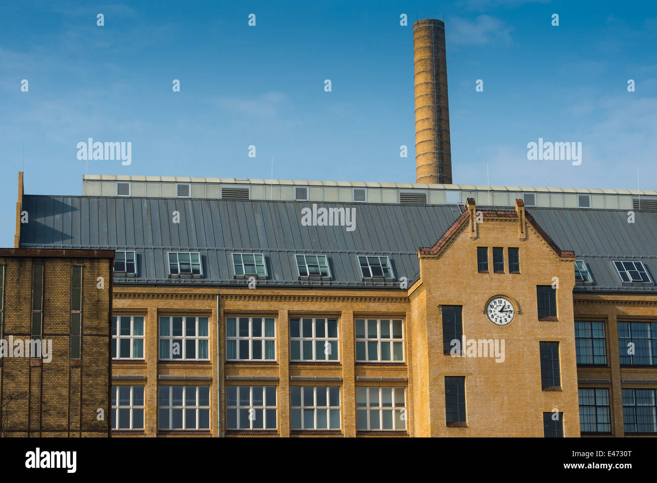 Berlin, Germany, renovated industrial building at the HTW Berlin Stock ...