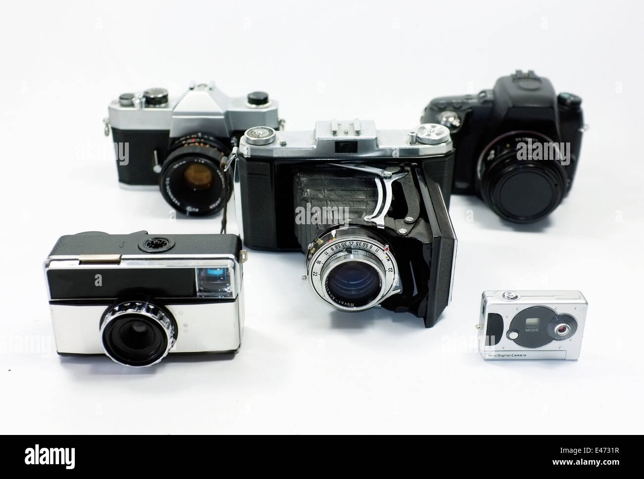 Group of cameras Stock Photo - Alamy