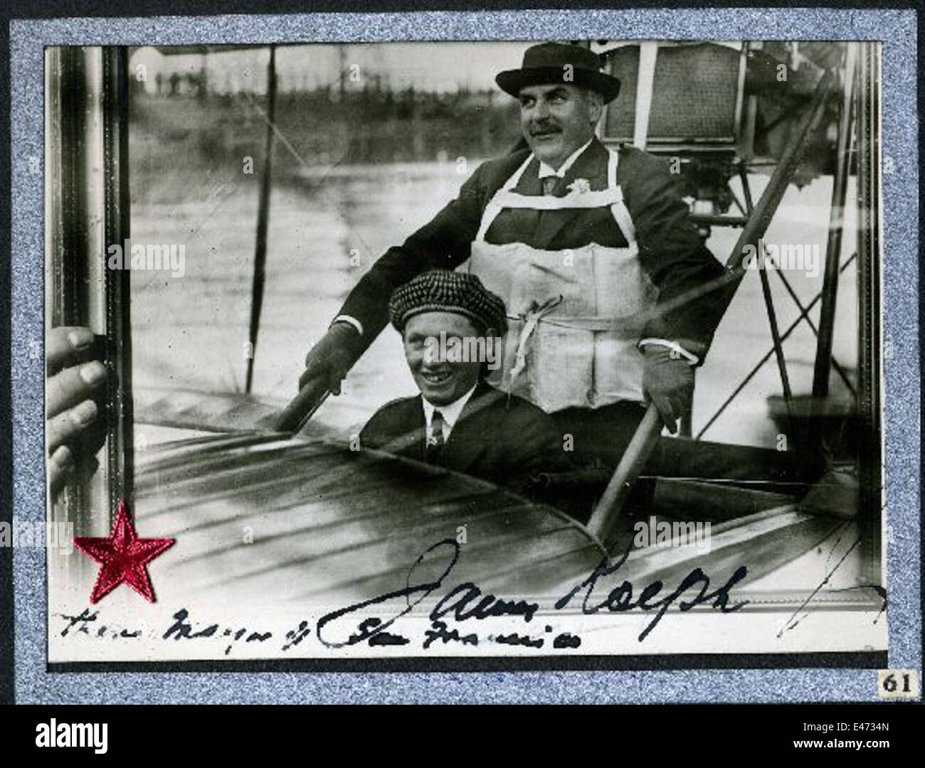 AL73-A-068 is an aircraft piloted by James 'Sunny Jim' Rolph, former ...