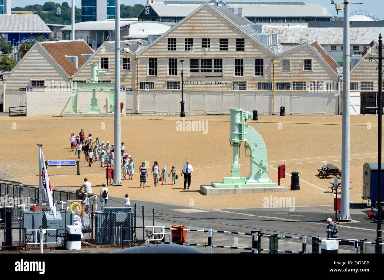 Chatham, Kent, England, UK. Chatham Historic Dockyard Stock Photo - Alamy