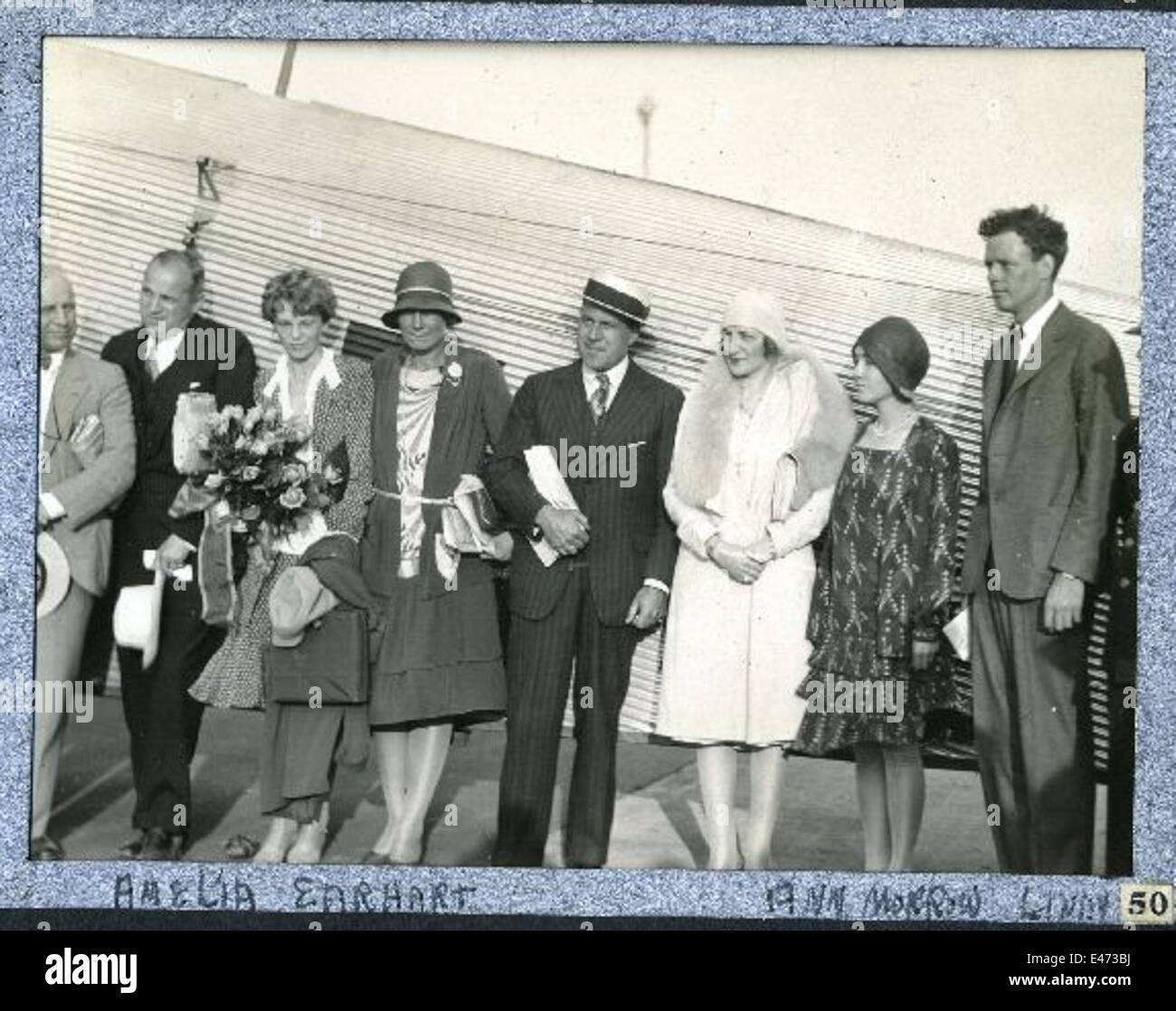 This image of the AL73-A-057 aircraft includes historic figures like ...