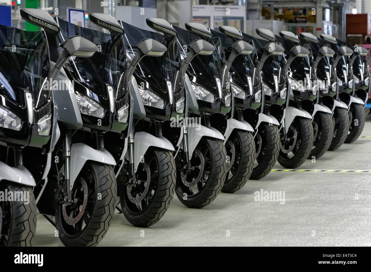 Berlin, Germany, BMW E-Scooter production Stock Photo - Alamy