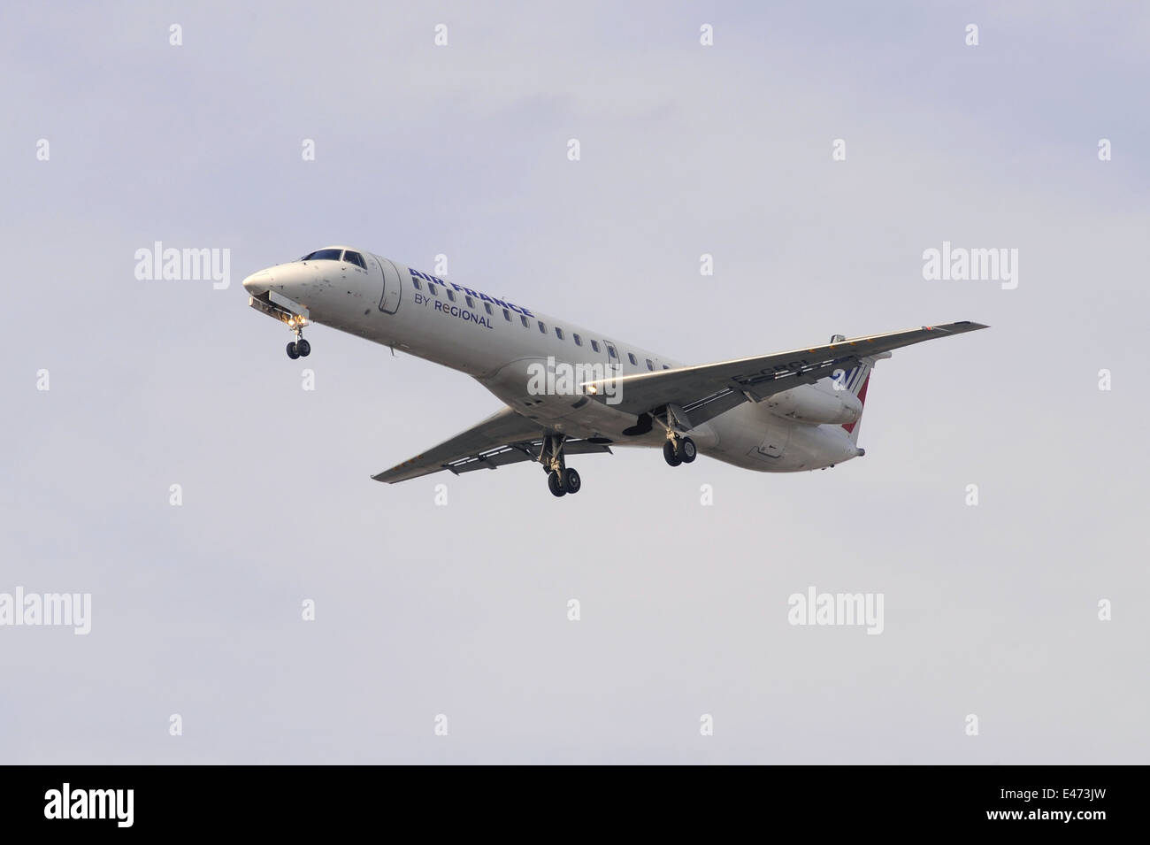 Embraer EMB-145 EU aircraft of Air France (Regional Airlines Stock ...