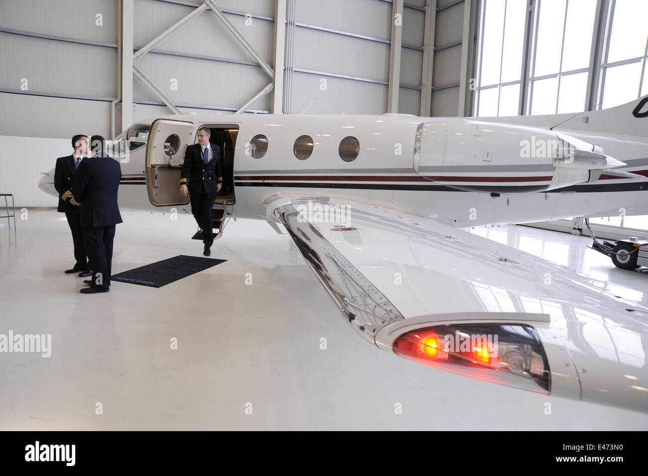 private business jets Hawker 400 A Beechjet aircraft Stock Photo - Alamy