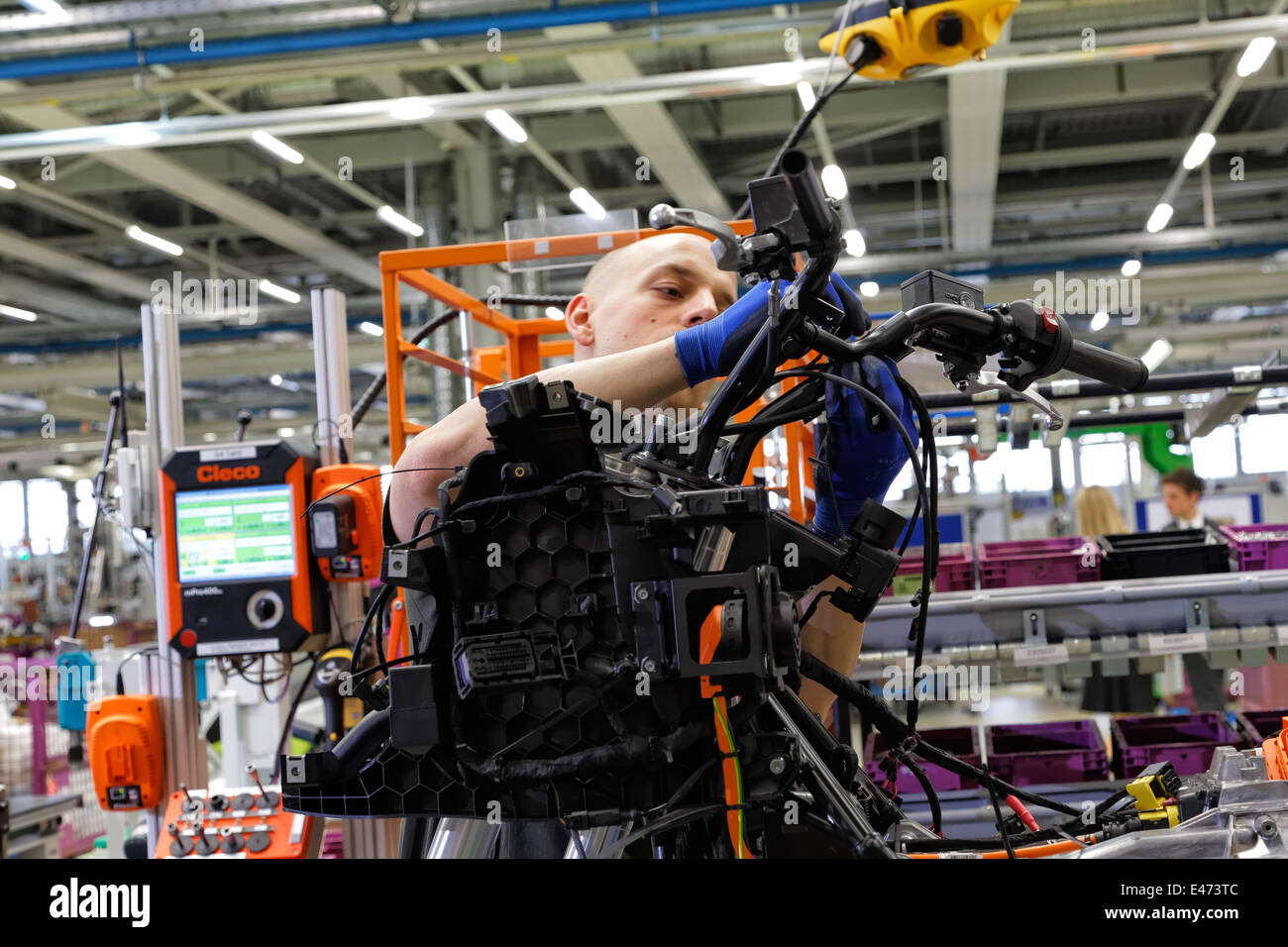 Production bmw motorcycle factory in hi-res stock photography and ...