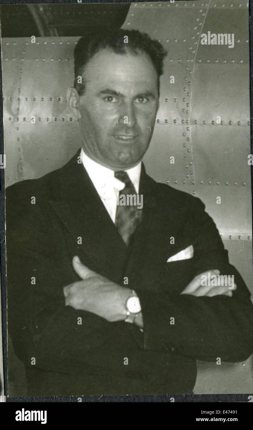 Art Goebel, a pioneering aviator, is featured in this image. Known for ...