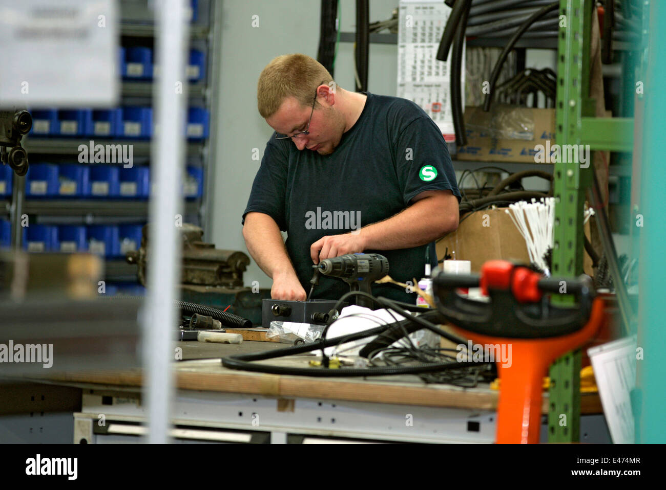 S-Bahn main workshop Stock Photo - Alamy