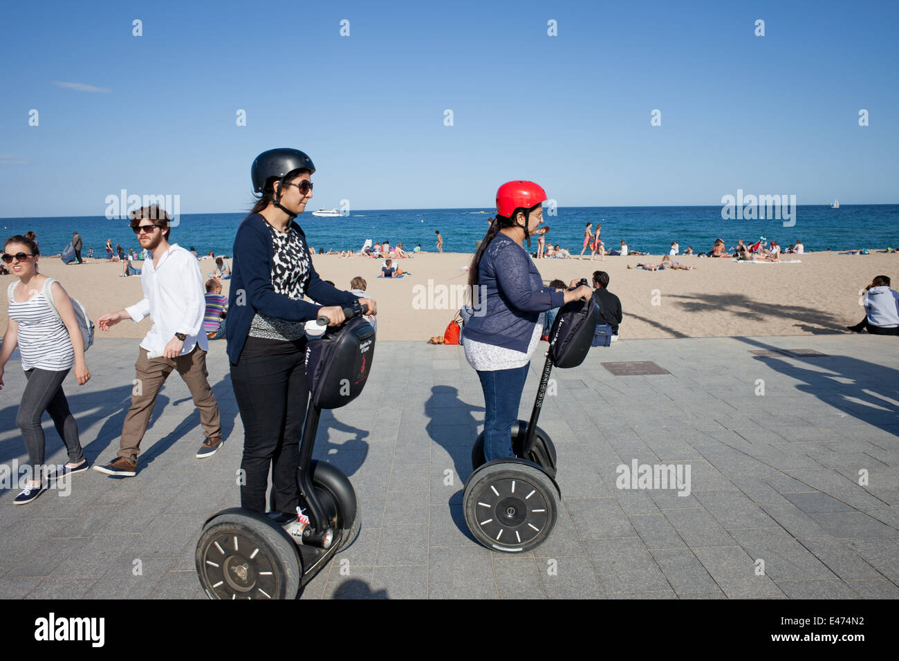 Segway ride beach hi-res stock photography and images - Alamy