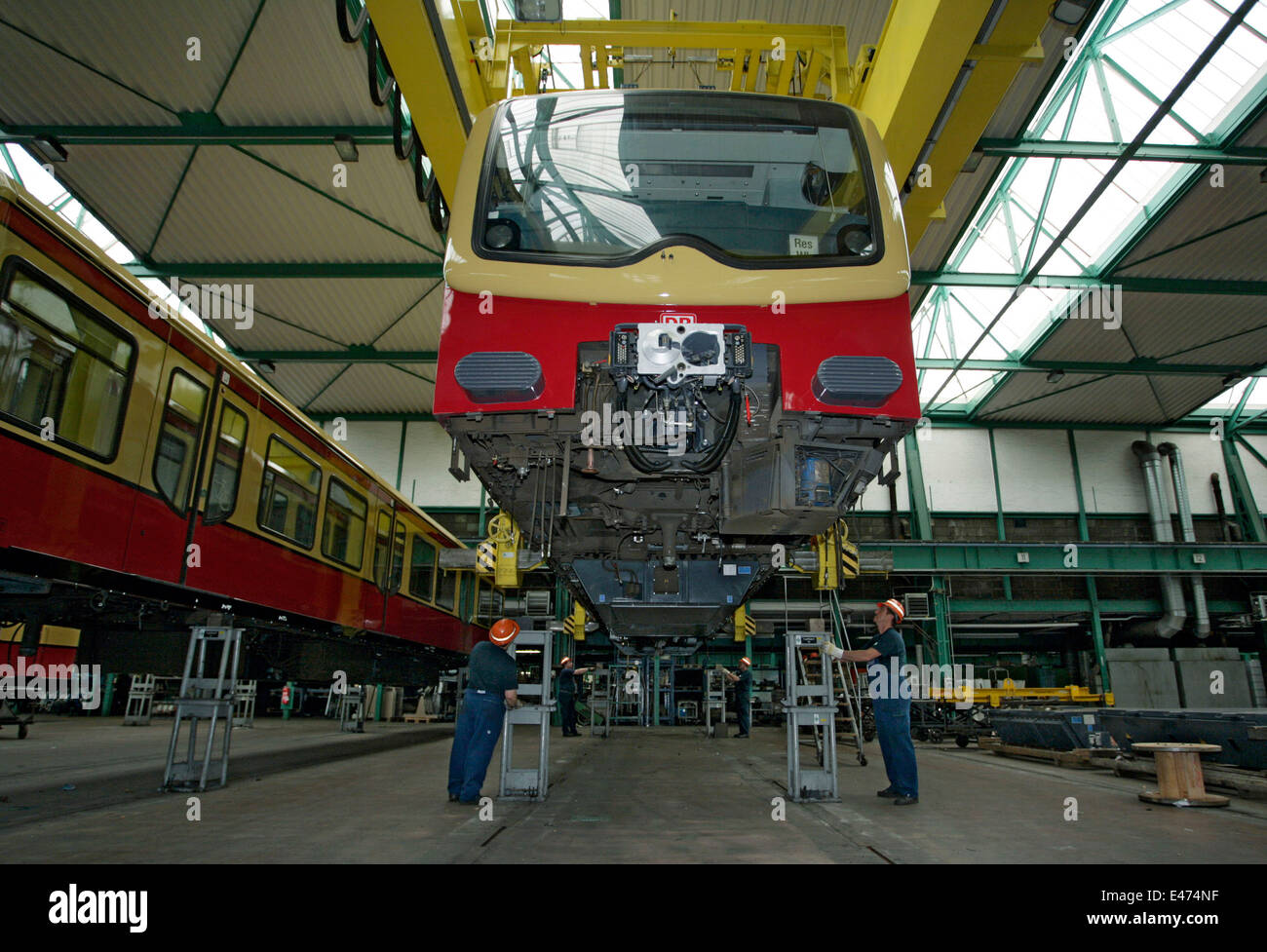 S-Bahn main workshop Stock Photo - Alamy