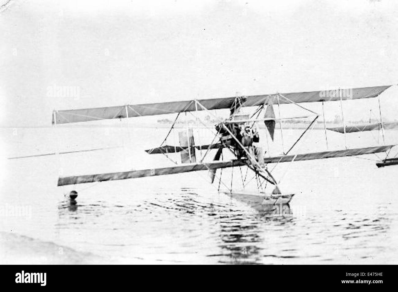 AL14-A 117 represents an early aircraft model from Curtiss, likely ...