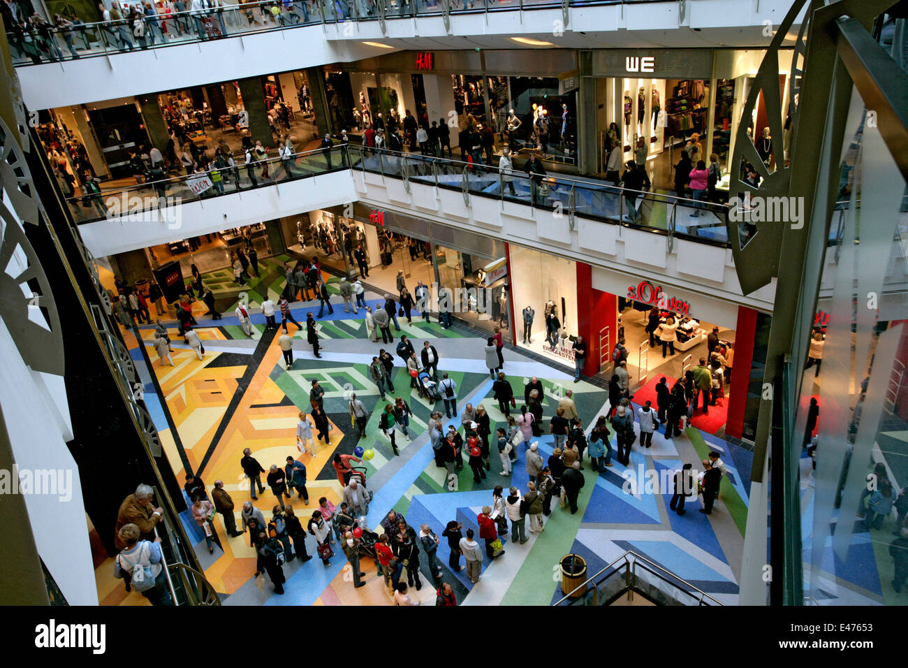 Alexa shopping center at Alexanderplatz Stock Photo - Alamy