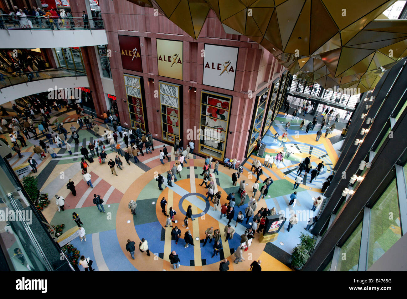 Alexa shopping center at Alexanderplatz Stock Photo - Alamy
