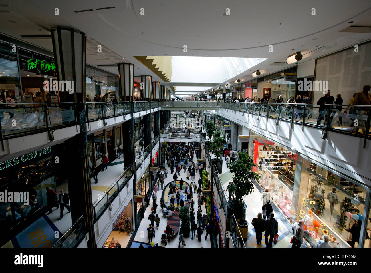 Alexa shopping center at Alexanderplatz Stock Photo - Alamy