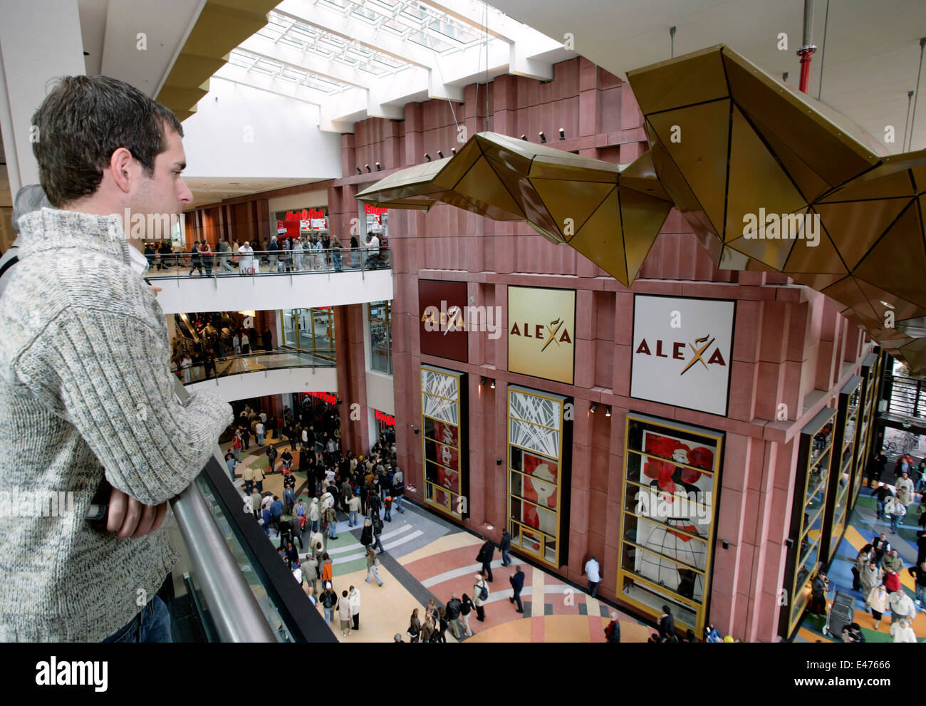 Alexa Shopping Centre Stock Photo - Alamy
