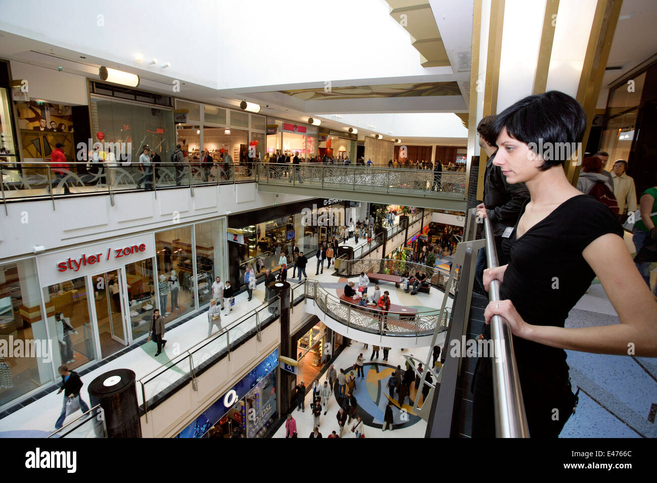 Alexa shopping center at Alexanderplatz Stock Photo - Alamy