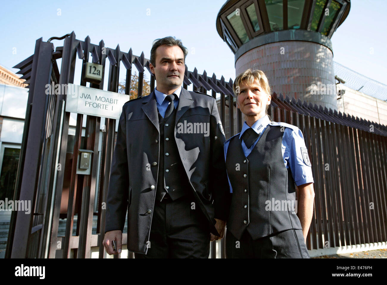 Correctional staff members, Berlin, Germany Stock Photo - Alamy