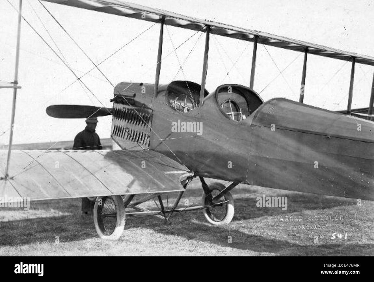 This image represents an early Curtiss aircraft at North Island, San ...