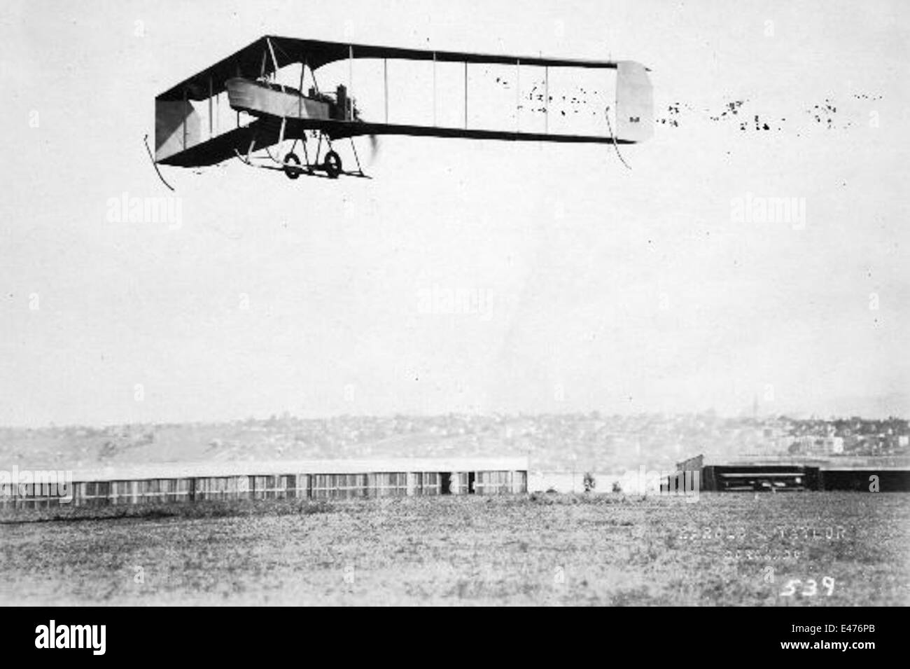 The AL14-B 041 aircraft, a Burgess-Dunne model, was part of early ...