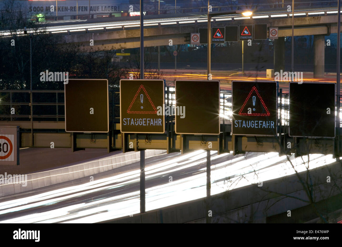 Risk of congestion Stock Photo - Alamy