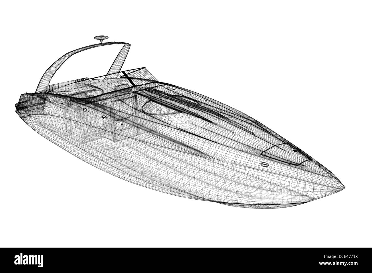 Motorized boats Cut Out Stock Images & Pictures - Alamy