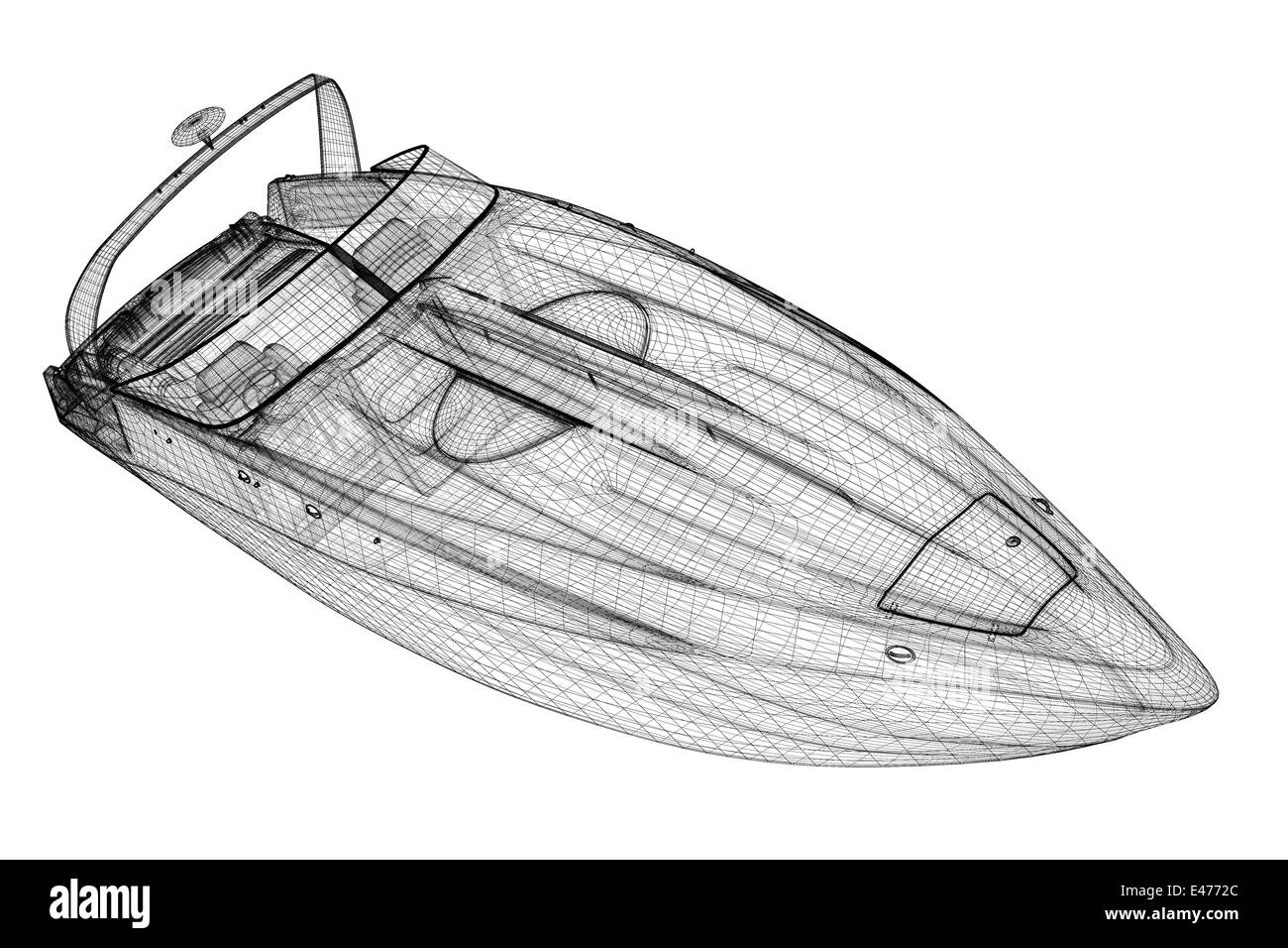 Motorized boats Cut Out Stock Images & Pictures - Alamy