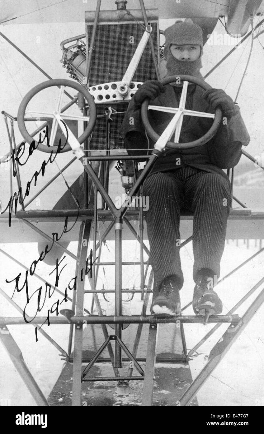 The image of 'AL14-A 035' features Ray Morris, a prominent aviator from ...