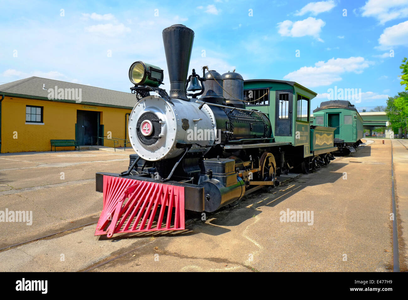 Engine Historic Passenger Train Depot Huntsville Alabama AL US USA ...