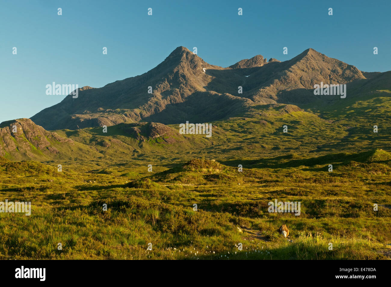 Sgurr nan Gillean from Sligachan Stock Photo - Alamy