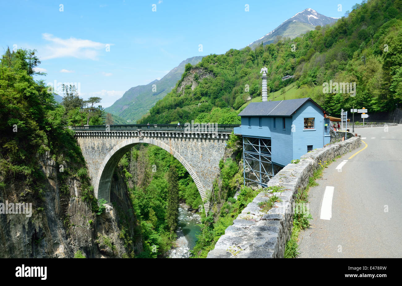 Famous Napoleon's bridge Stock Photo - Alamy
