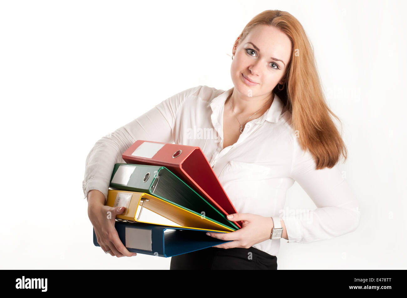 woman girl businesswoman teacher folder bookkeeper accountant student ...