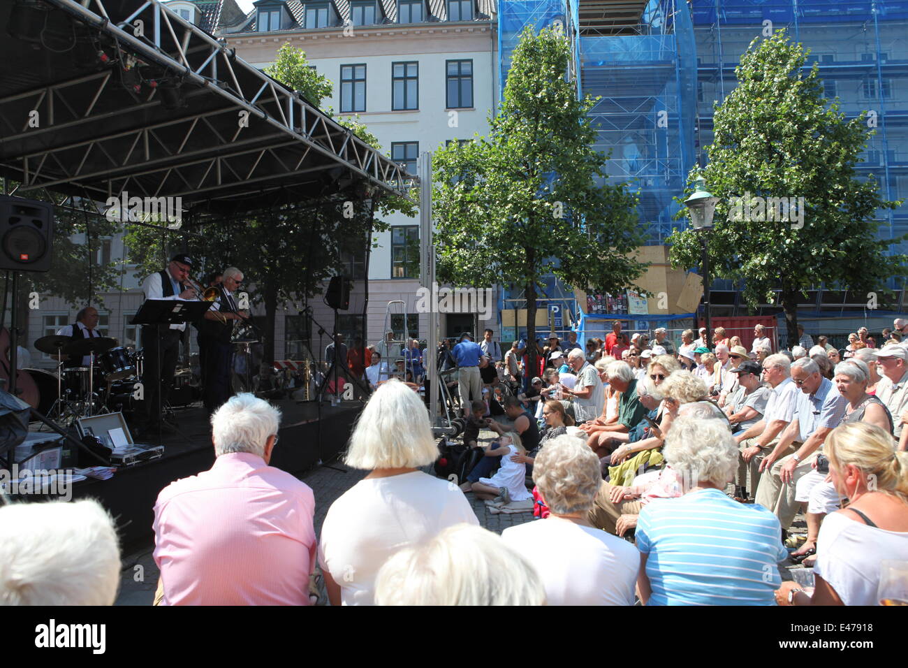 The festival is one of the largest events in denmark hi-res stock ...