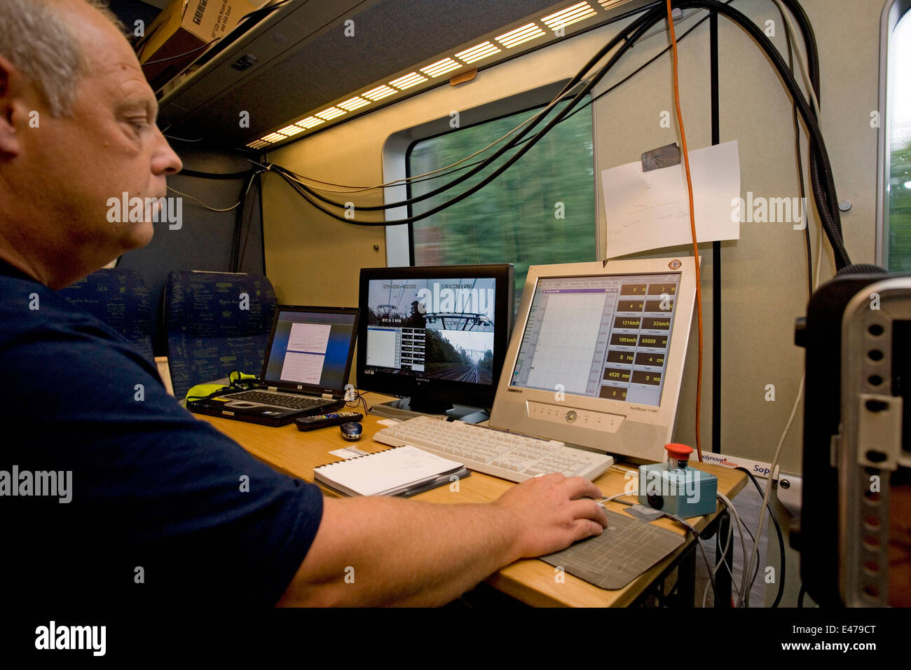 High speed train engineer hi-res stock photography and images - Alamy