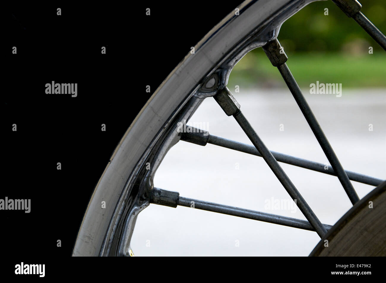 Aluminum spokes hi-res stock photography and images - Alamy