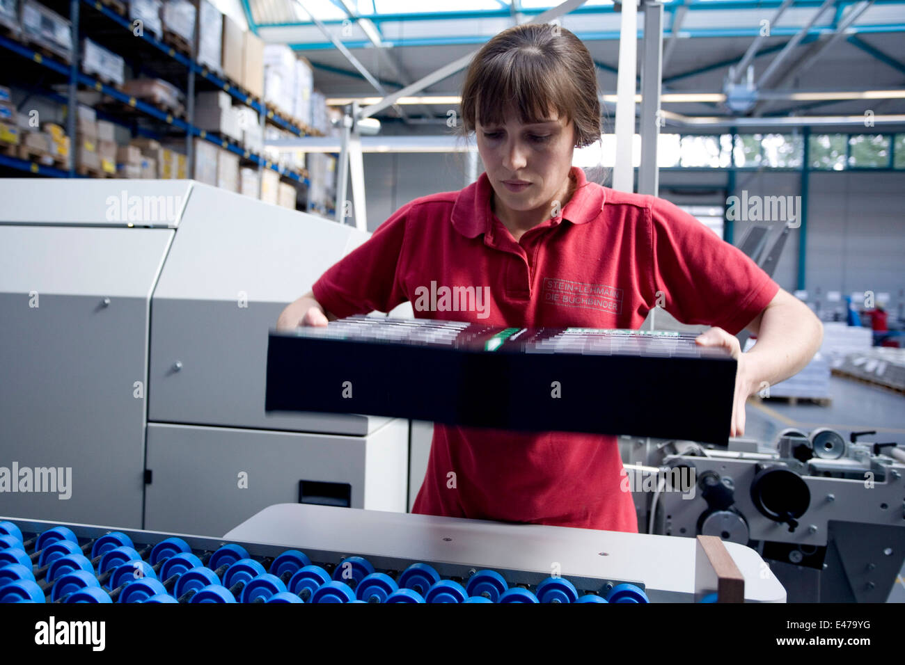 Bookbinding machine hi-res stock photography and images - Alamy