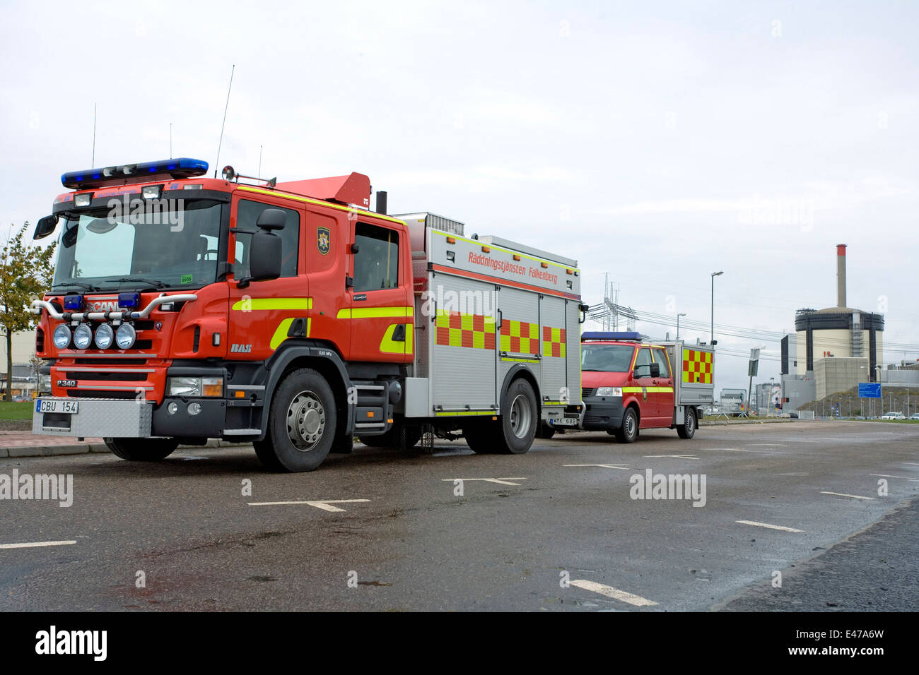 Devices cars of the fire brigade Stock Photo - Alamy