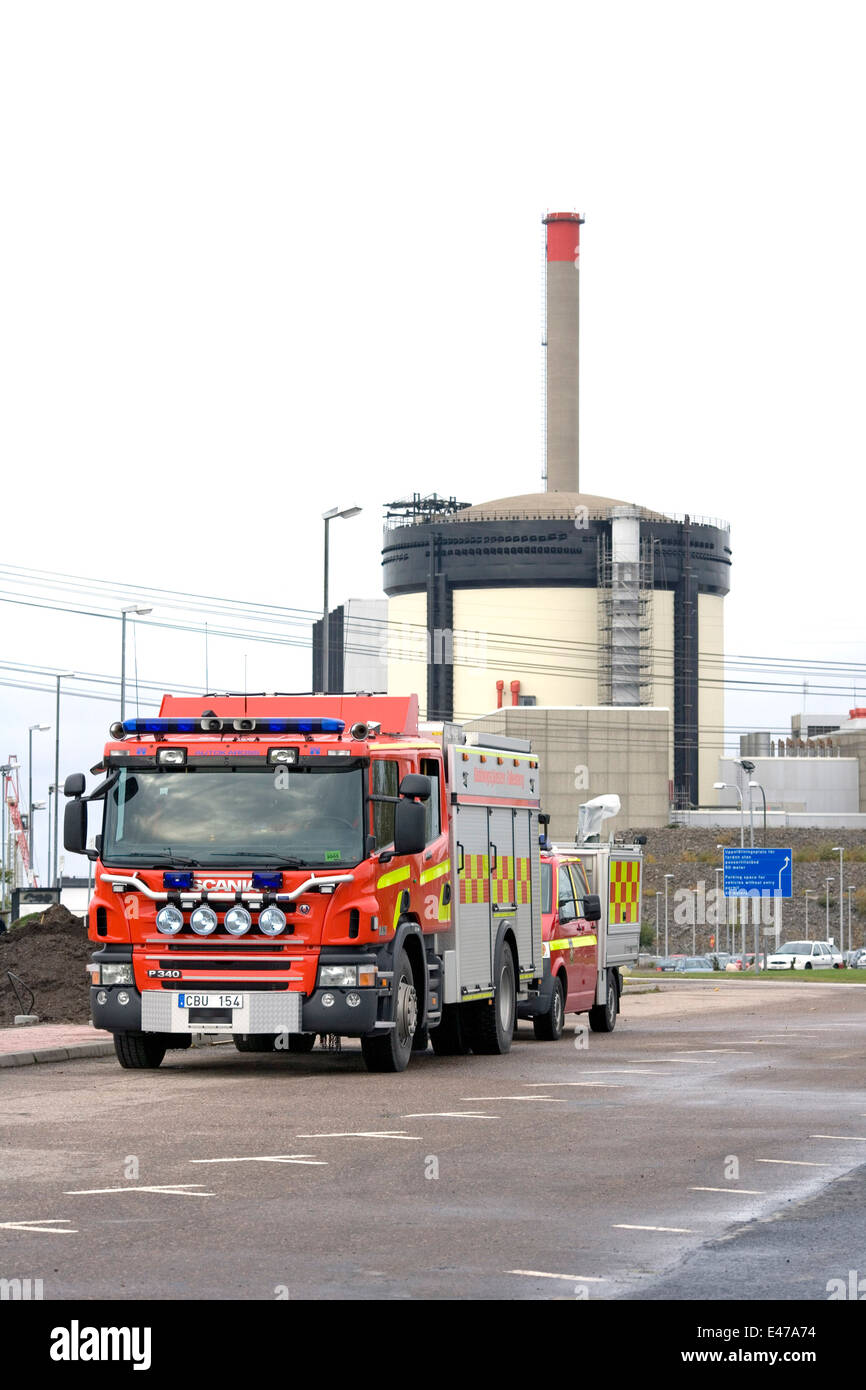 Devices cars of the fire brigade Stock Photo - Alamy