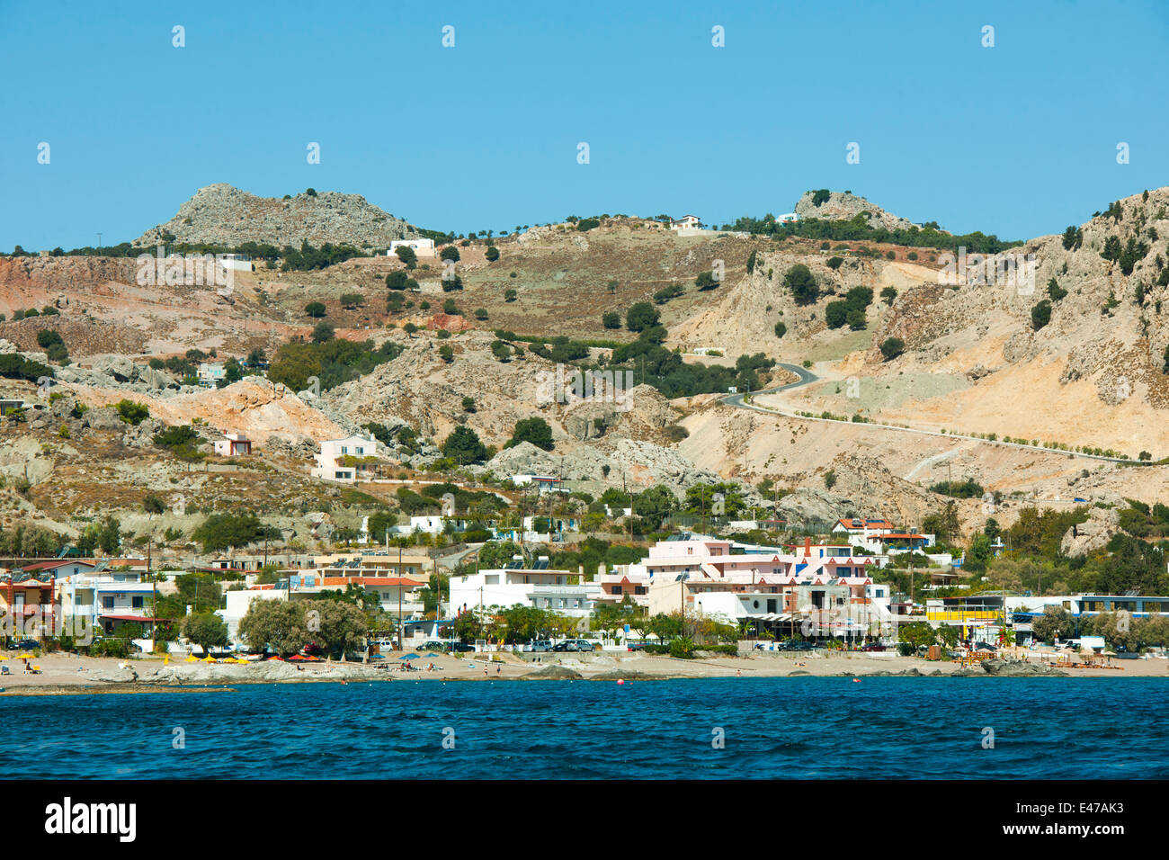 Archangelos rhodes hi-res stock photography and images - Alamy