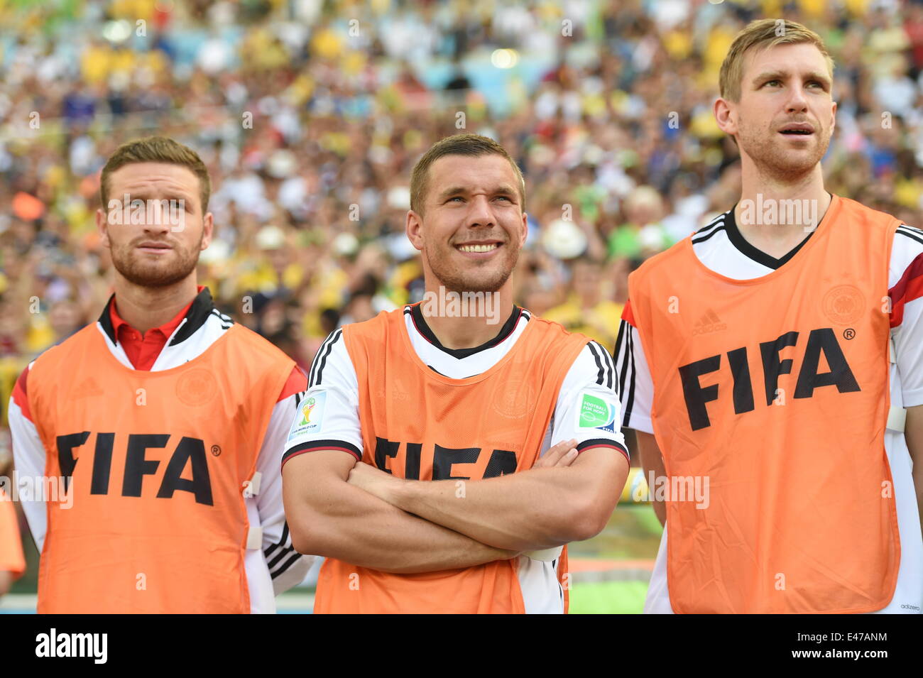Rio de Janeiro, Brazil. 04th July, 2014. (L-r) Shkodran Mustafi, Lukas ...