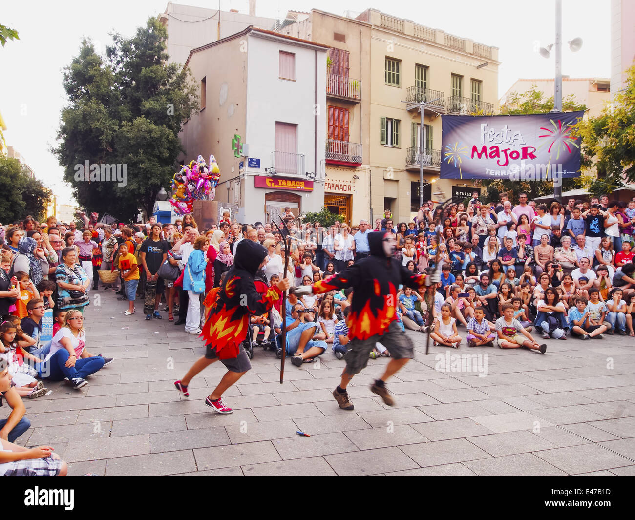 Festa Mayor de Terrassa 2013 - Catalan Party with many Traditional ...