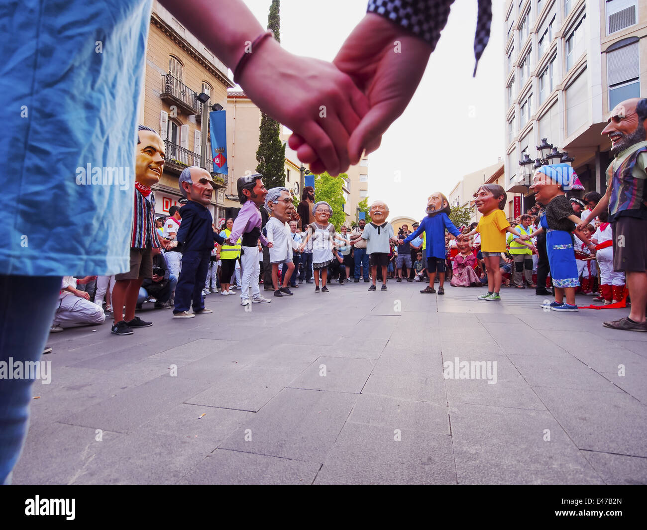 Festa Mayor de Terrassa 2013 - Catalan Party with many Traditional ...