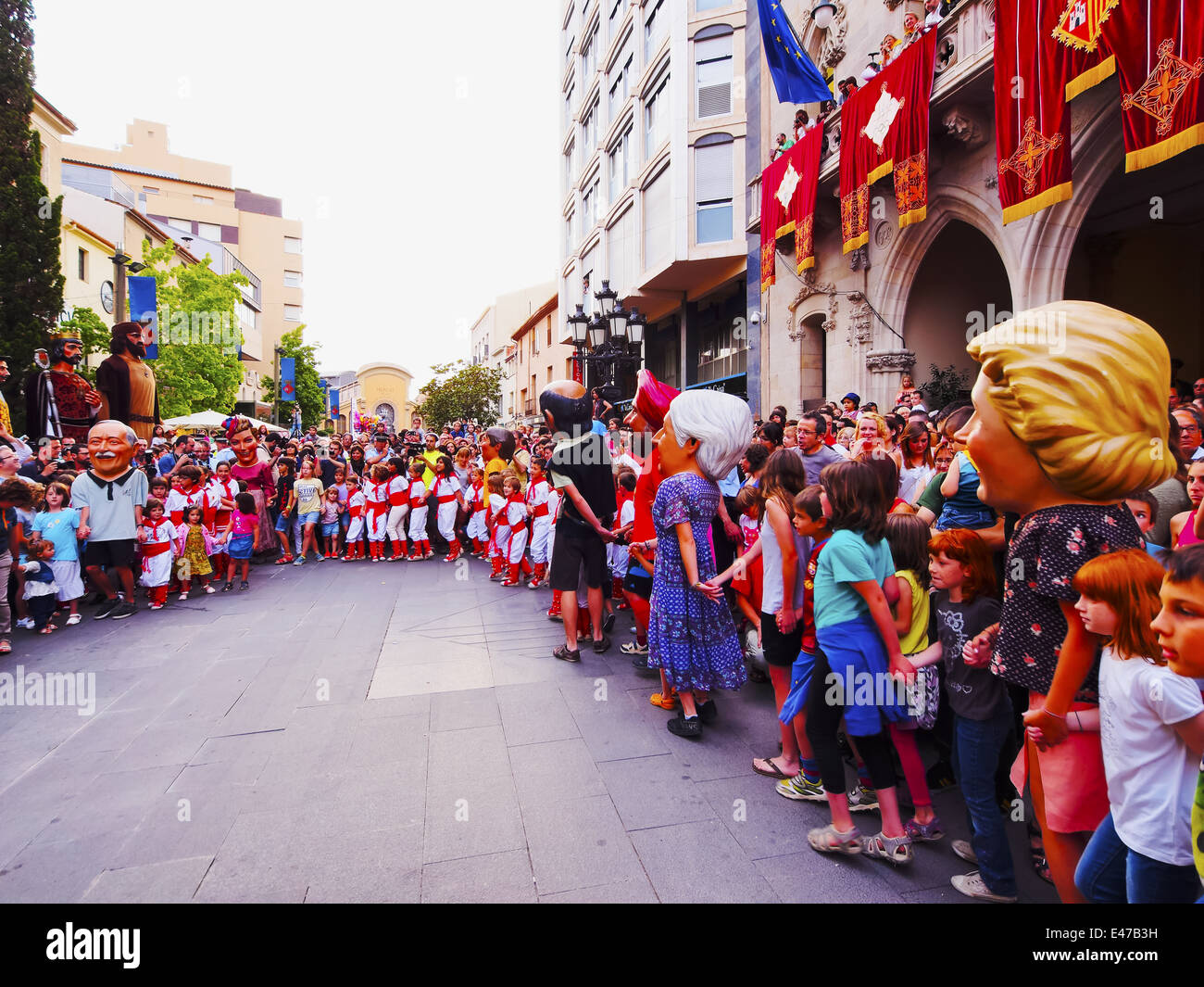 Festa Mayor de Terrassa 2013 - Catalan Party with many Traditional ...