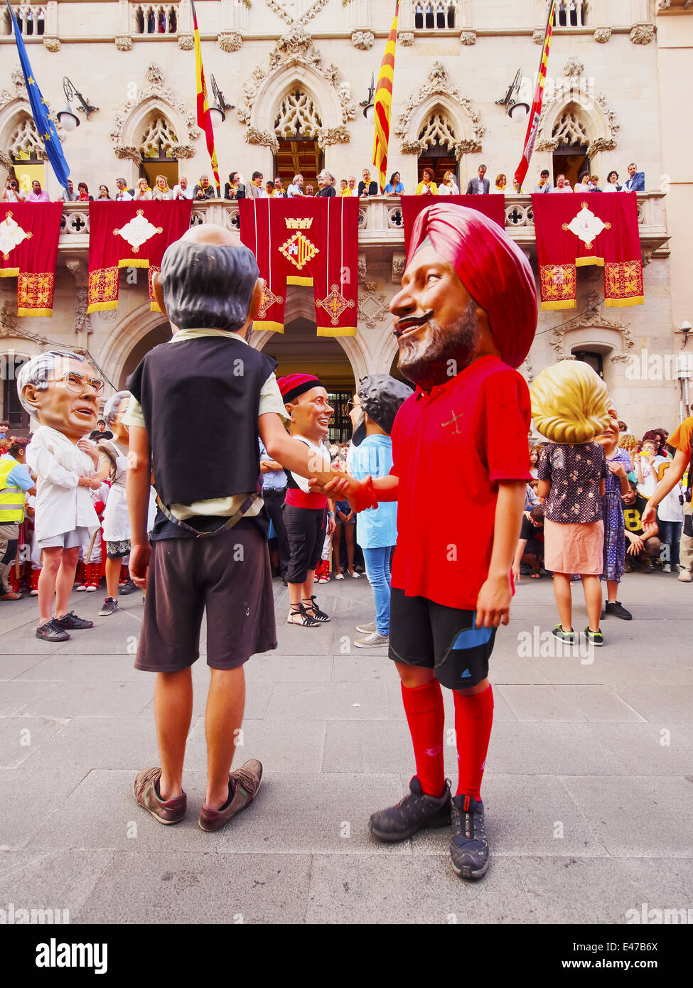 Festa Mayor de Terrassa 2013 - Catalan Party with many Traditional ...